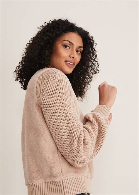 Myla Fur Body Knit Jacket
