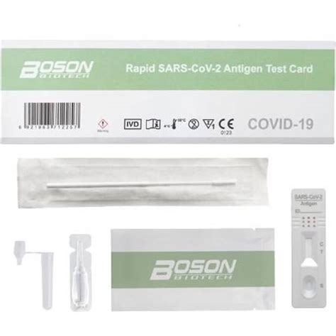 Boson Biotech Rapid Sars Cov 2 Antigen Test 5 Pack • Pris