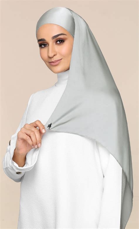 Satin Silk Shawl With Nanotechnology In Club Soda Fashionvalet Silk