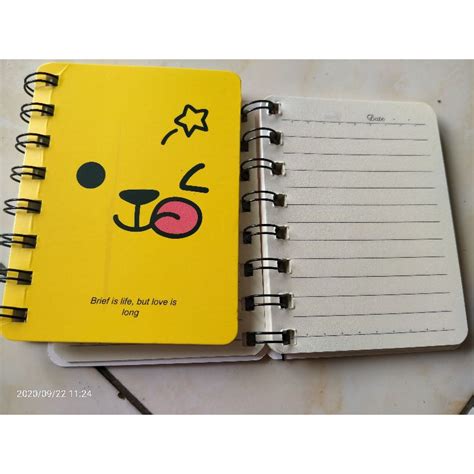 Jual Notebook Ring Emoticon Shopee Indonesia