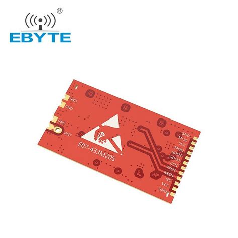 Ebyte E07 433m20s Ti Cc1101 433mhz 20dbm Wireless Transceiver Module Smart Home Spi Interface