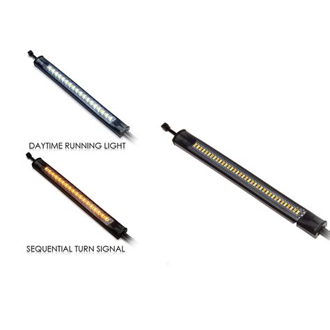 Flexible Led Sequential Indicators Daytime Running Ligh