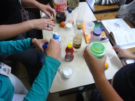 Do ChÃo Da Escola Ao CÉu De Ideias Aula Prática De Ácidos E Bases