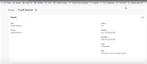 Planifier un flux de bureau à exécuter dans Power Automate