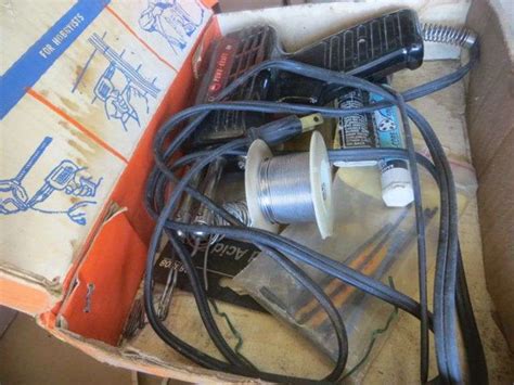 Solder Gun And Torch Lambrecht Auction Inc