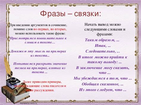 Урок русского языка в 8 классе Учимся писать сочинение рассуждение
