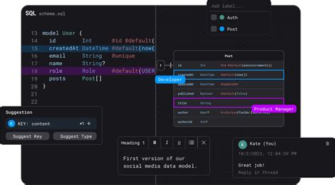 No Code Sql Data Model With Schema Visualizer