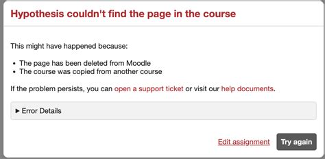 Troubleshooting Lms App Error Messages In Moodle Hypothesis