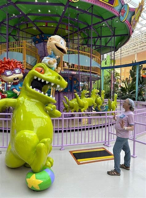 Visiting Nickelodeon Universe In American Dream Mall New Jersey
