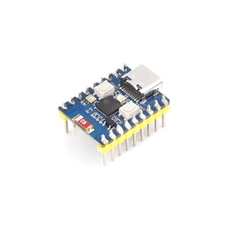 esp32 c3基於esp32 c3fn4單核處理器的迷你開發板 運行頻率為160mhz 支持2 4ghz wi fi和藍牙5 0 sun