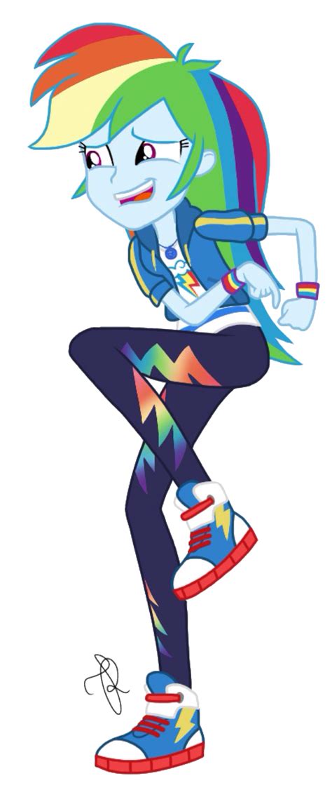 Mlp Eg Vector Rainbow Dash By Ilaria122 On Deviantart