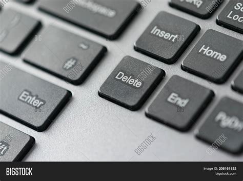 Close View Delete Key Image And Photo Free Trial Bigstock