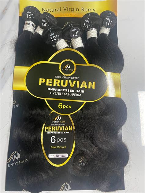 100 Peruvian Human Hair Packet Human Hair For Black Women Human Hair