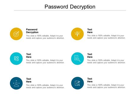 Password Decryption Ppt Powerpoint Presentation Icon Deck Cpb