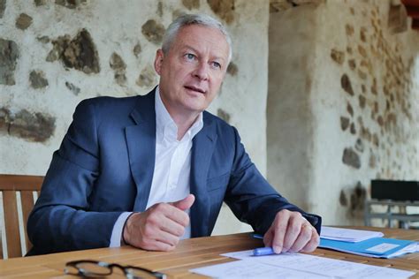 Bruno Le Maire à Sud Ouest Cest maintenant quil faut aider le