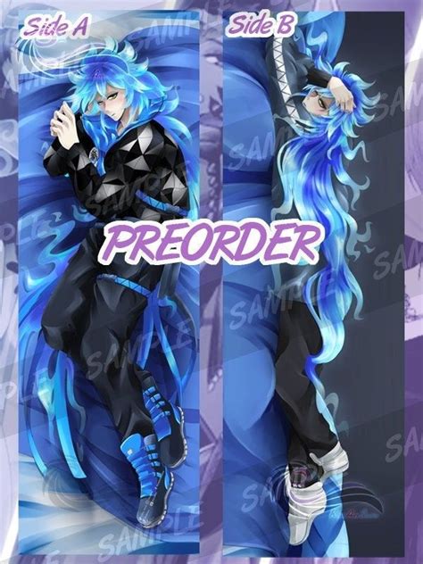 Twisted Wonderland Idia Shroud Dakimakura Double Sided Etsy