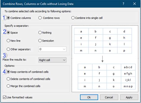 Excel Tutorial Combine Columns Rows Cells Excel Tutorial Combine Columns Rows Cells
