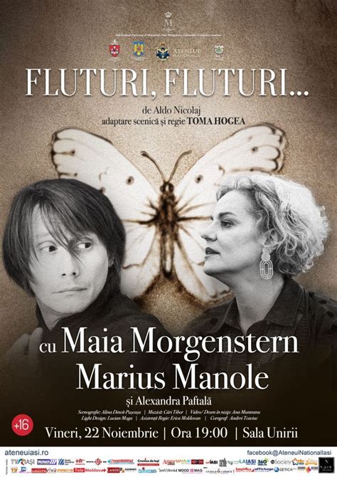Fluturi fluturi cu Maia Morgenstern și Marius Manole regia Toma