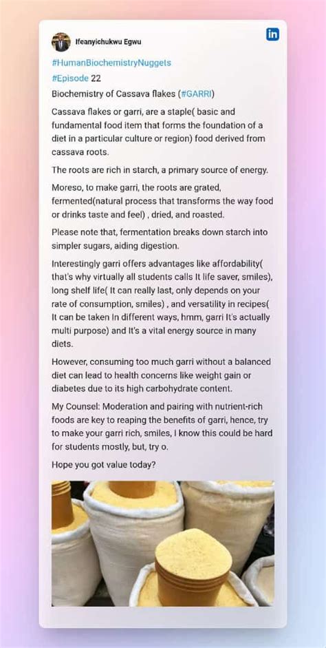Ifeanyichukwu Egwu On Linkedin A Recap Of Episode 18 And 22 Its