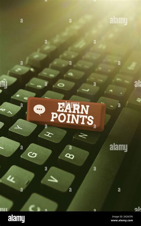 Hand Writing Sign Earn Points Business Approach A Fund Rewarded