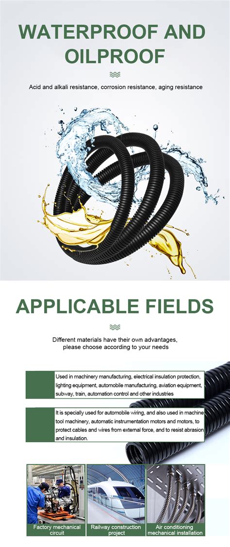 Professional Corrugated Tube Solution Niuli Electric