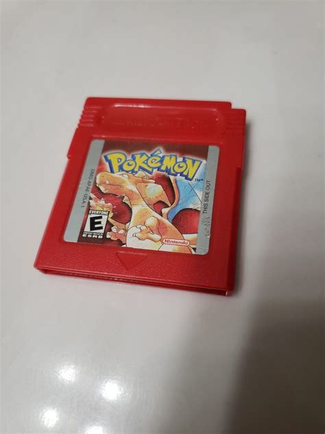 Pokemon Red Version Nintendo Game Boy Color Gameboy Original Authentic Saves Values Mavin