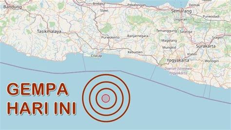 Baru Saja Gempa Di Jawa Tengah Hari Ini Senin 22 April 2024 Info BMKG