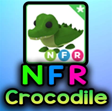 Nfr Crocodile Adopt Me Szczerców Kup Teraz Na Allegro Lokalnie