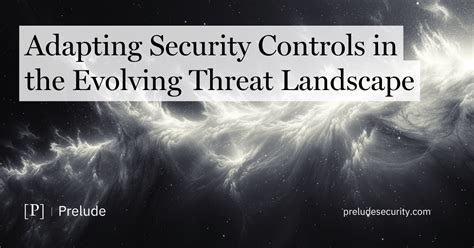 Adapting Security Controls In The Evolving Threat Landscape Prelude