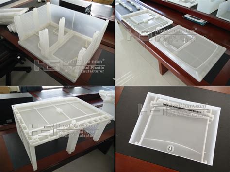 Large Translucent Pp Plastic Storage Containers Injection Parts Plastics
