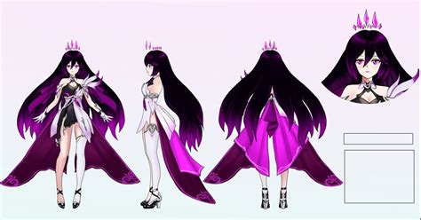 Artstation Cute Reference Sheet💜