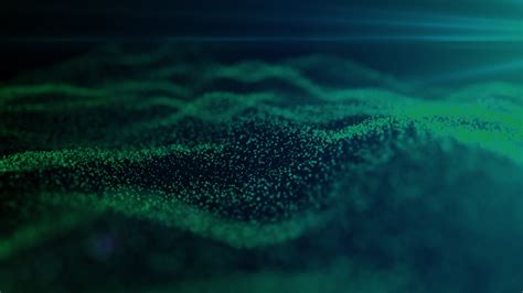 Dynamic Wave Of Glowing Particles Futuristic Data Flow Information Abstract Digital Background