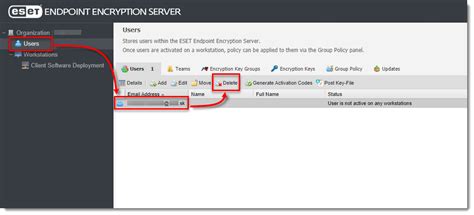 Kb8014 Deactivate A User In Eset Endpoint Encryption