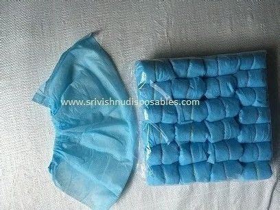 Blue Disposable Non Woven Shoe Covers For Hospital At Rs 2 30 Pair In
