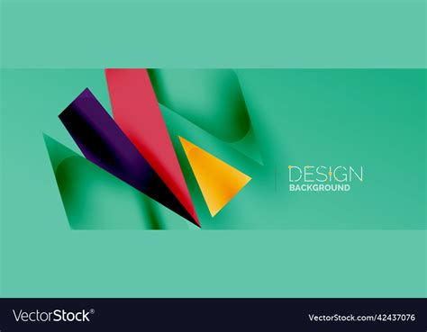 Background Abstract Overlapping Shapes Minimal Vector Image