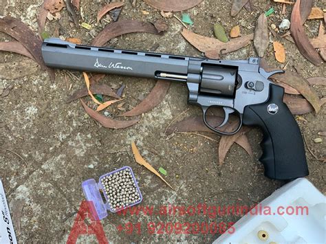 Dan Wesson 8 CO2 BB Revolver Black By Airsoft Gun India Airsoft Gun