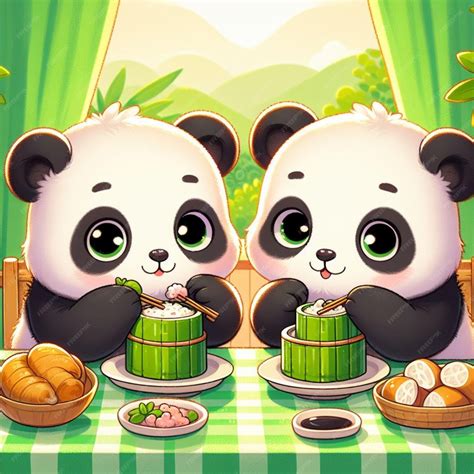 Premium Photo These Pandas Are The Perfect Example Of A Happy Couple