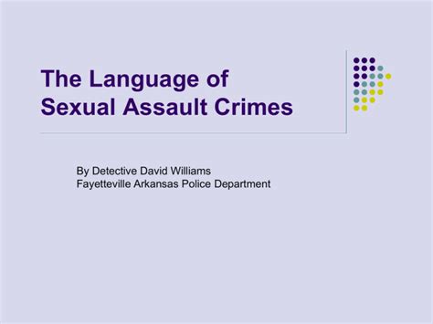 Language To Use In Victim Interviews