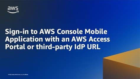 Rajesh Patel On Linkedin Sign In To Aws Console Mobile Application With An Aws Access Portal Or