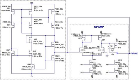 7 Ltspice Model Of The Proposed Temperature Monitoring Circuit Download Scientific Diagram