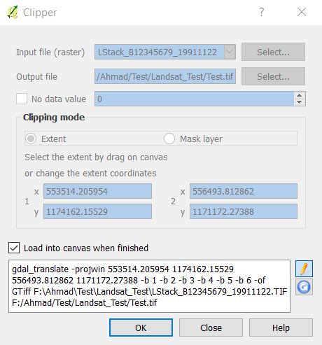 Clip Rgb Multiband Raster In Qgis Geographic Information Systems