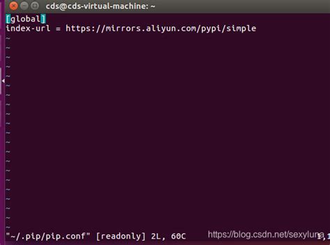 Ubuntuwindows给pip换源ubuntu Pip Huanyuan Csdn博客