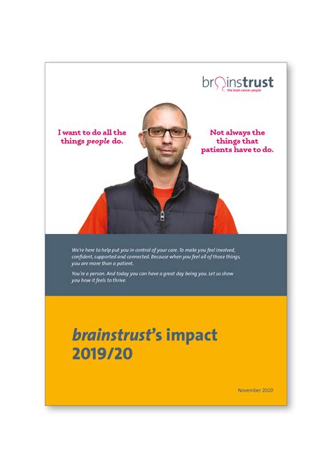 Our Impact Brainstrust Brain Tumour Charity