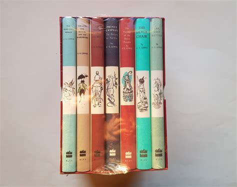 The Chronicles Of Narnia Complete Set Of The Facsimile Editions Mint