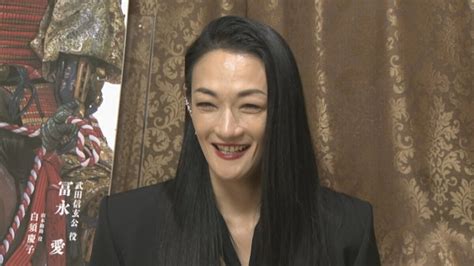 「私ができる信玄公を」信玄公役の冨永愛さん 山本勘助役の白須慶子さんと祭りを前に意気込み Tbs News Dig