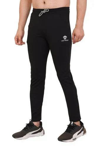 Plain Mens Black 4 Way Lycra L Pocket Lower Size Small At Rs 165