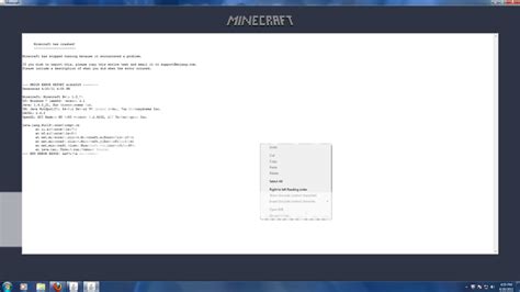 Minecraft Java Issueerror Crash Legacy Support Archive