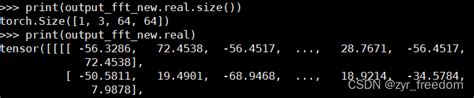 学习记录2：pytorch中fftpytorch Fft Csdn博客