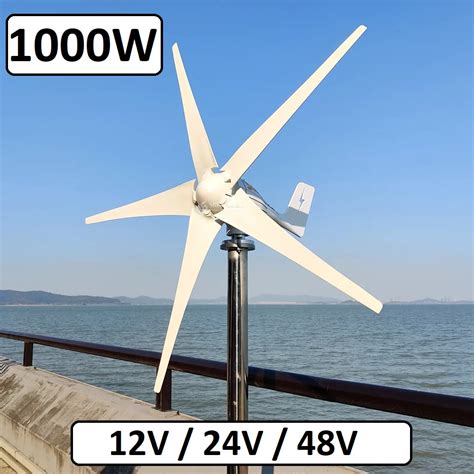 Wind Turbine Generator 1000w 12v 24v 48v Generator Angin Pembangkit