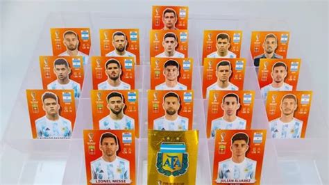 Figuritas Mundial Qatar 2022 Panini Messi Argentina Compl En Venta